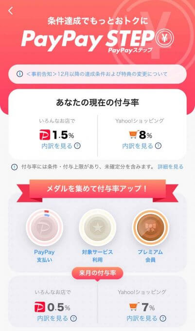 【PayPay STEP】がまた改悪 12月以降「残高払い」は最大でも1.0％還元にダウン!! - OTONA LIFE | オトナライフ